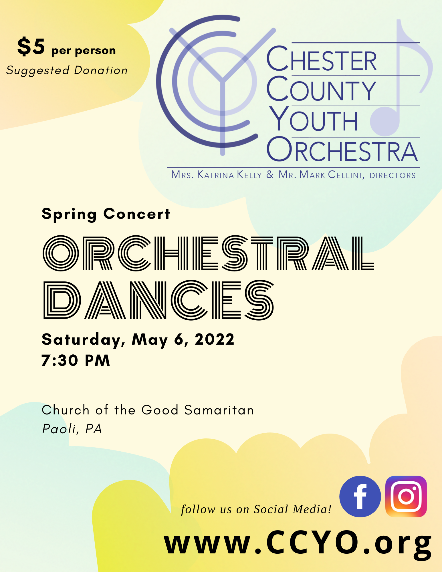 2023 CCYO Spring Poster – CCYO
